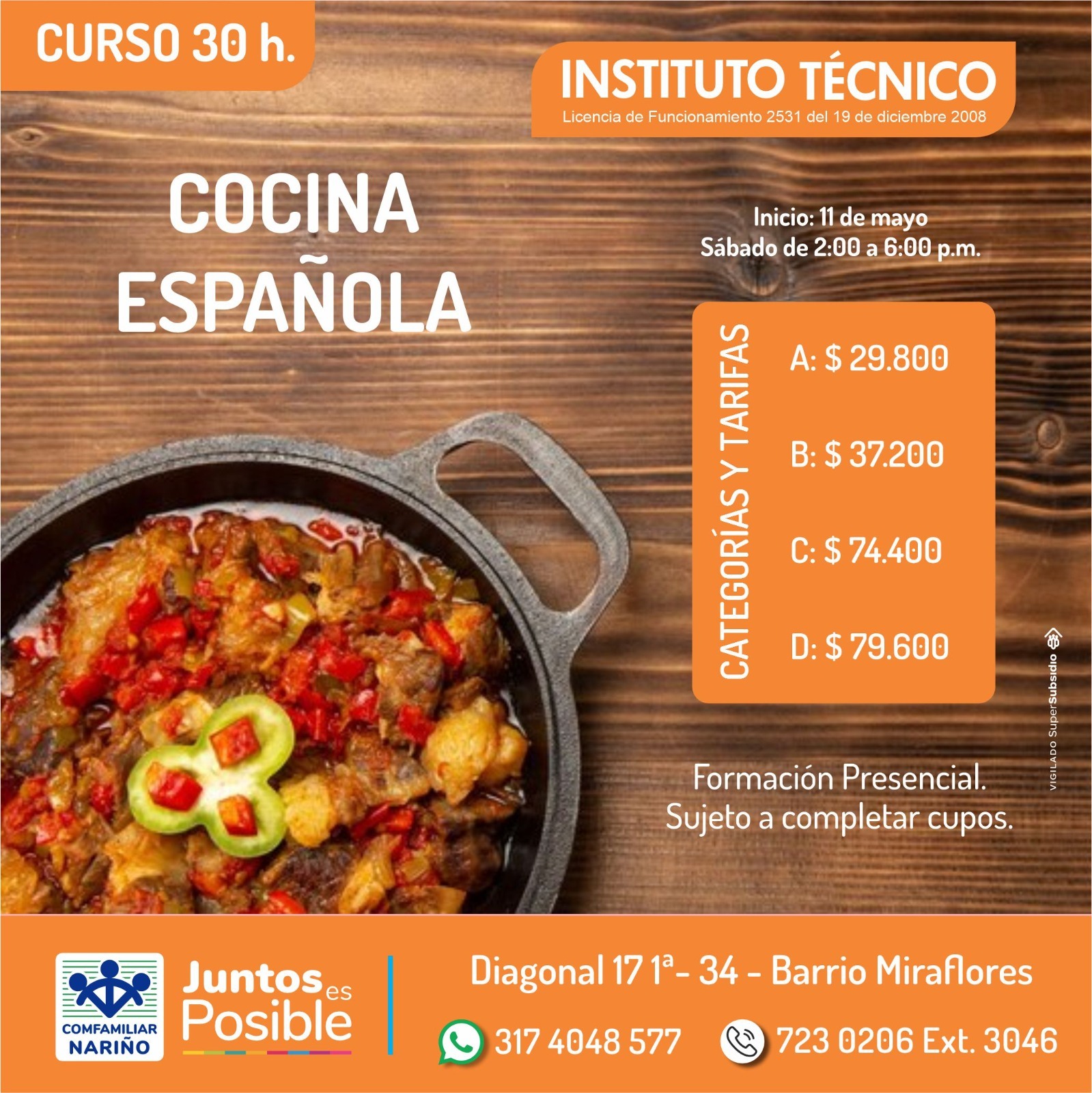 Instituto Técnico Comfamiliar de Nariño – Somos Educación